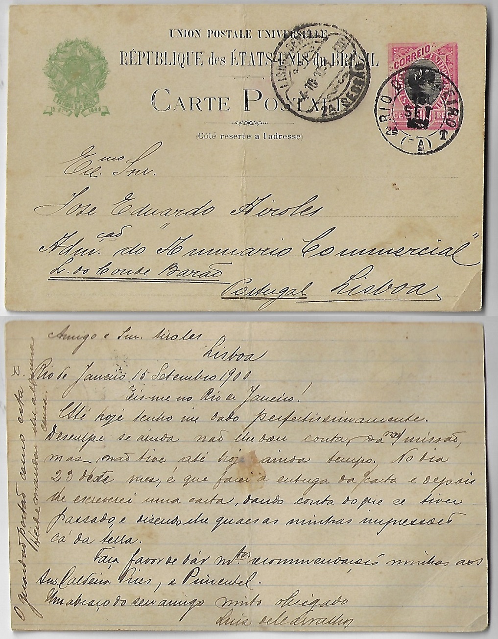 (08) FILATELIA - BRASIL - HISTÓRIA POSTAL