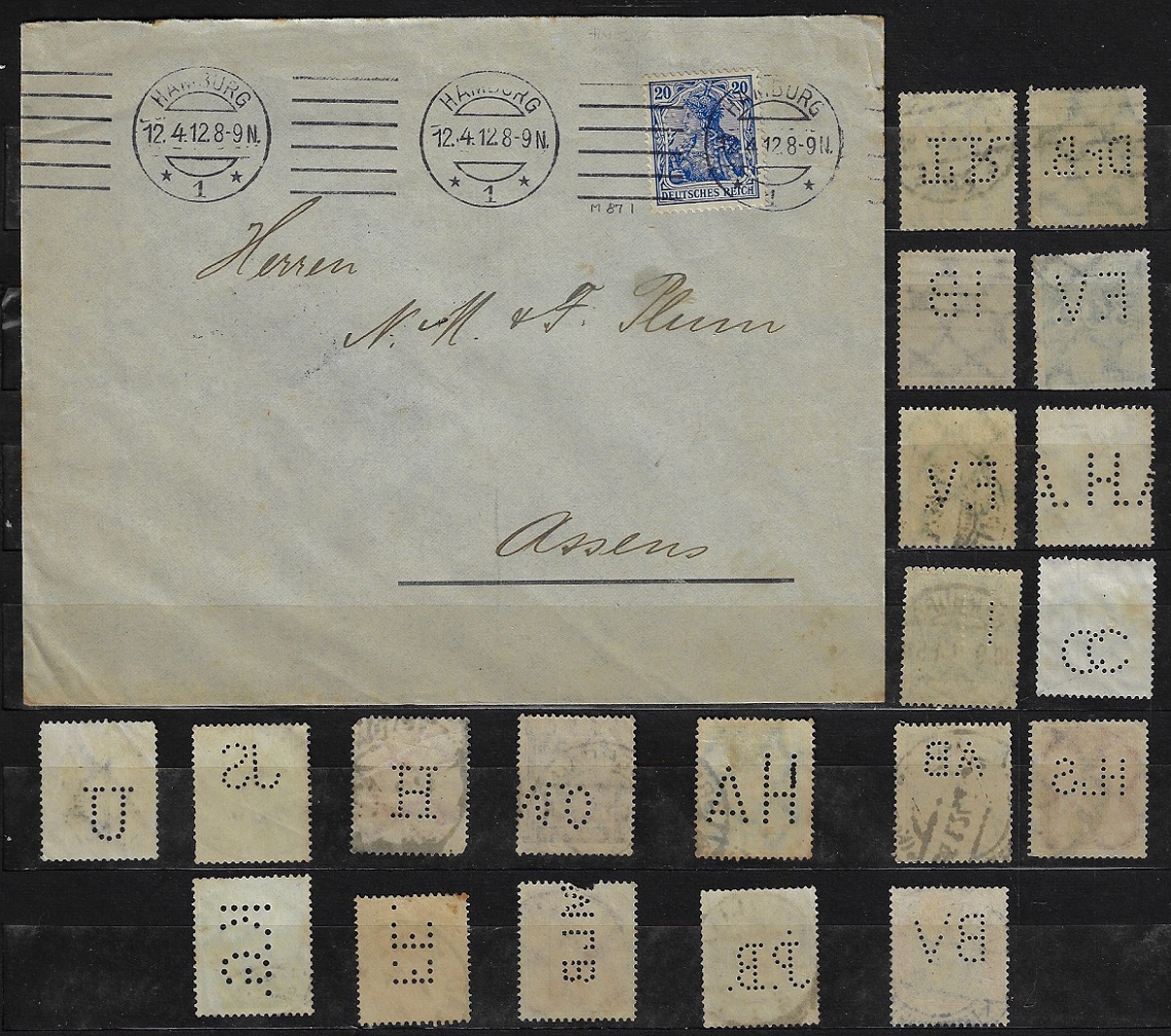 (14) FILATELIA - PERFINS